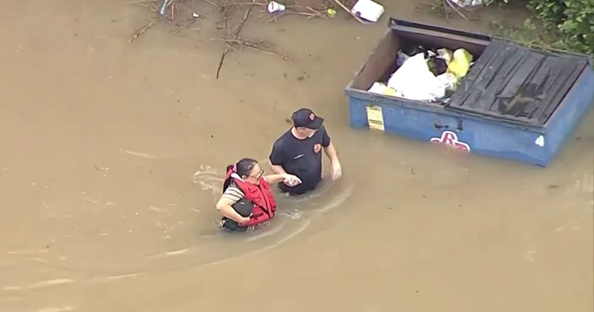 Heavy flooding prompts water rescues, with more rain on the way