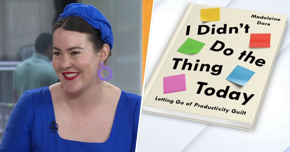 How to let go of productivity guilt that could be getting in your way