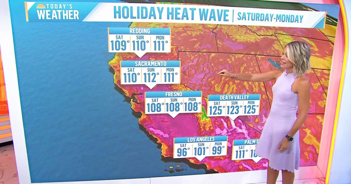 Record-shattering heat wave sweeps over West coast
