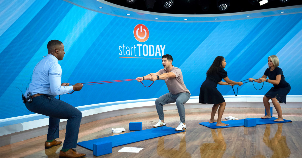 Try these partner workout moves with a friend at home