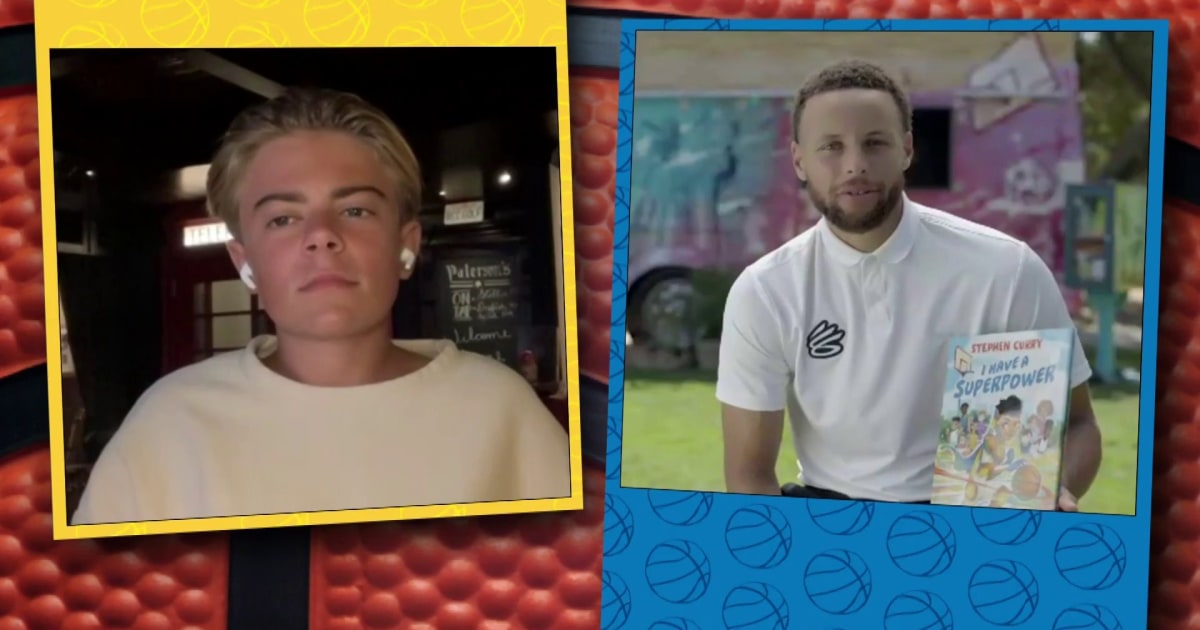 Carson Daly’s son sits down for interview with Steph Curry