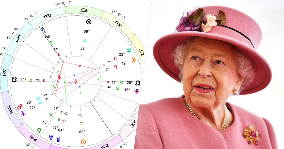 What Queen Elizabeth's birth chart says about her life