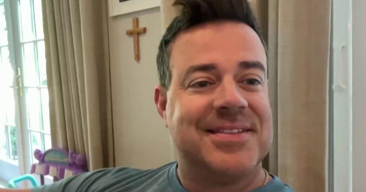 TODAY checks in with Carson Daly after his spinal fusion surgery