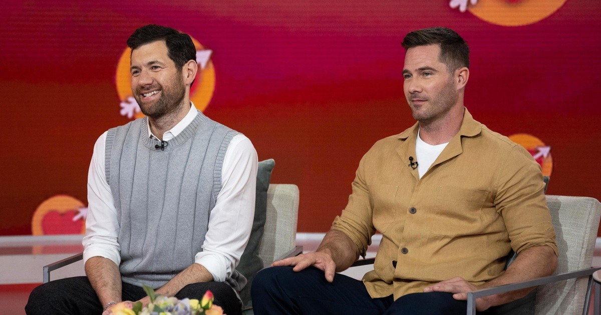 Billy Eichner, Luke Macfarlane talk bringing back rom-coms