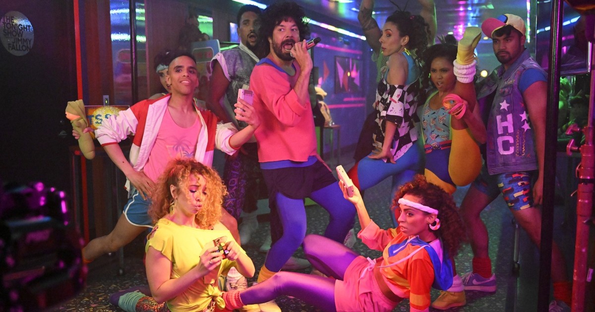 Jimmy Fallon hosts ’80s-themed special edition of ‘Tonight Show’
