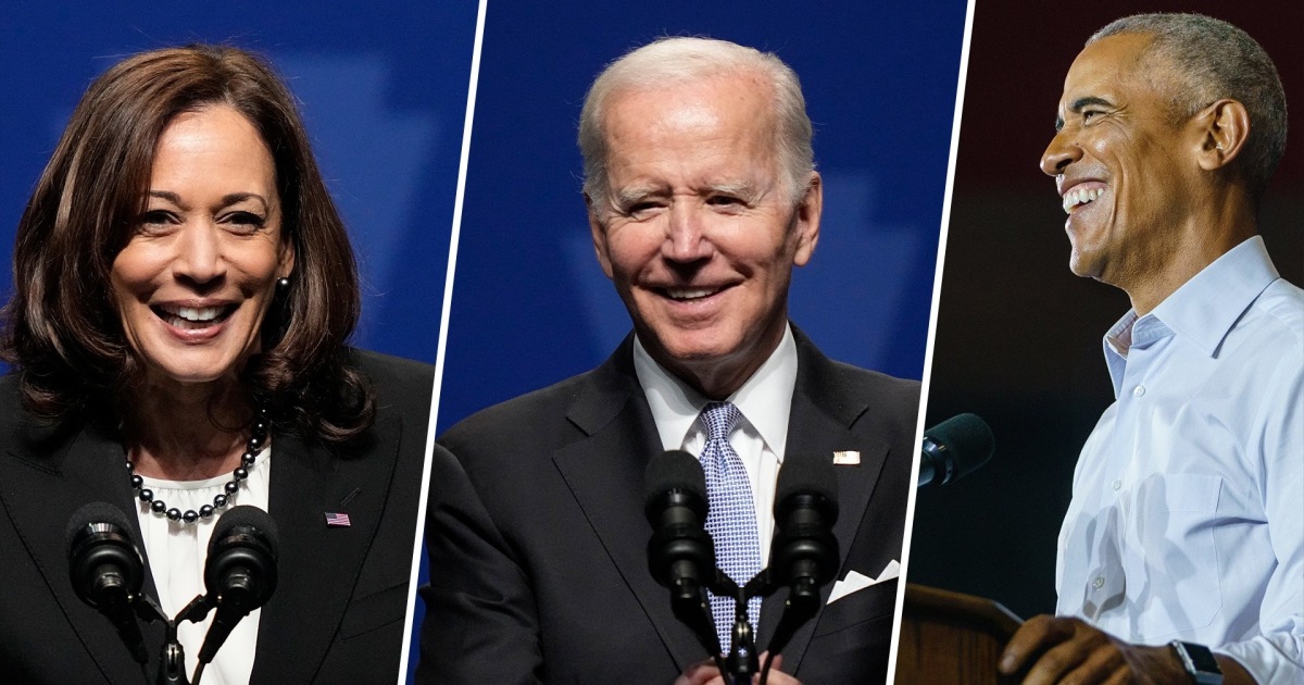Biden, Harris and Obama hit campaign trails in crucial states