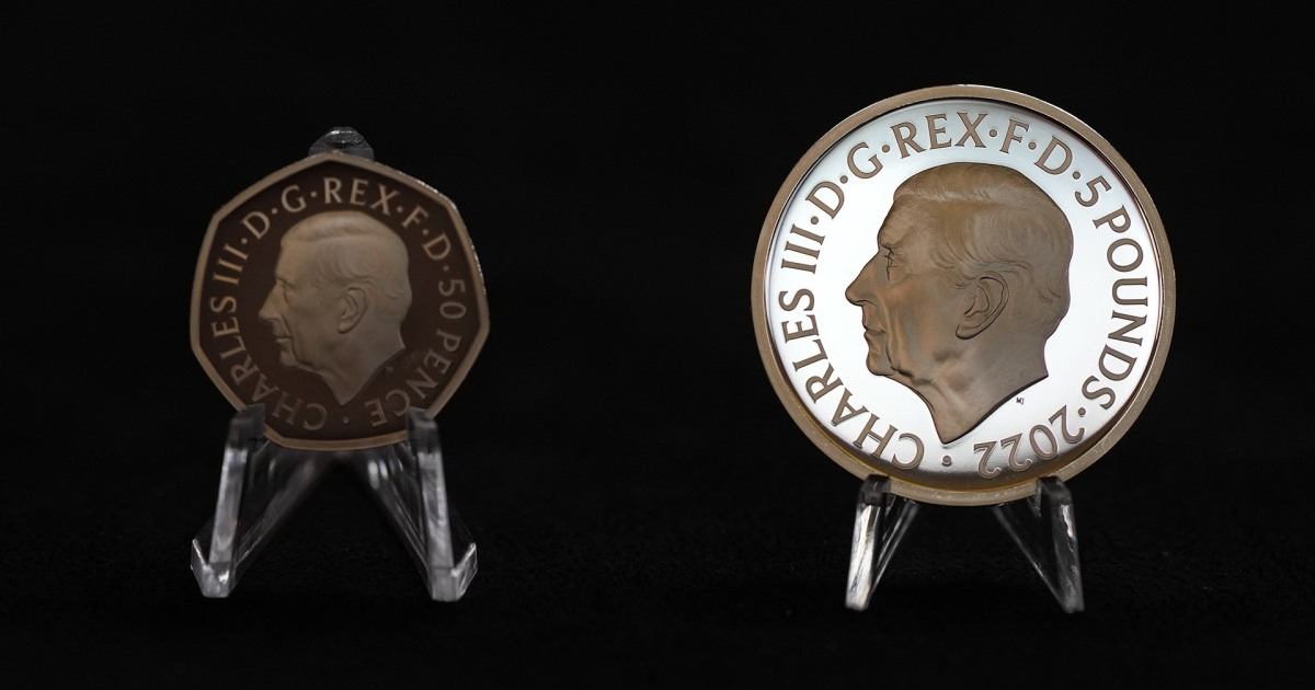 First coin to feature King Charles III will have Elizabeth II tribute