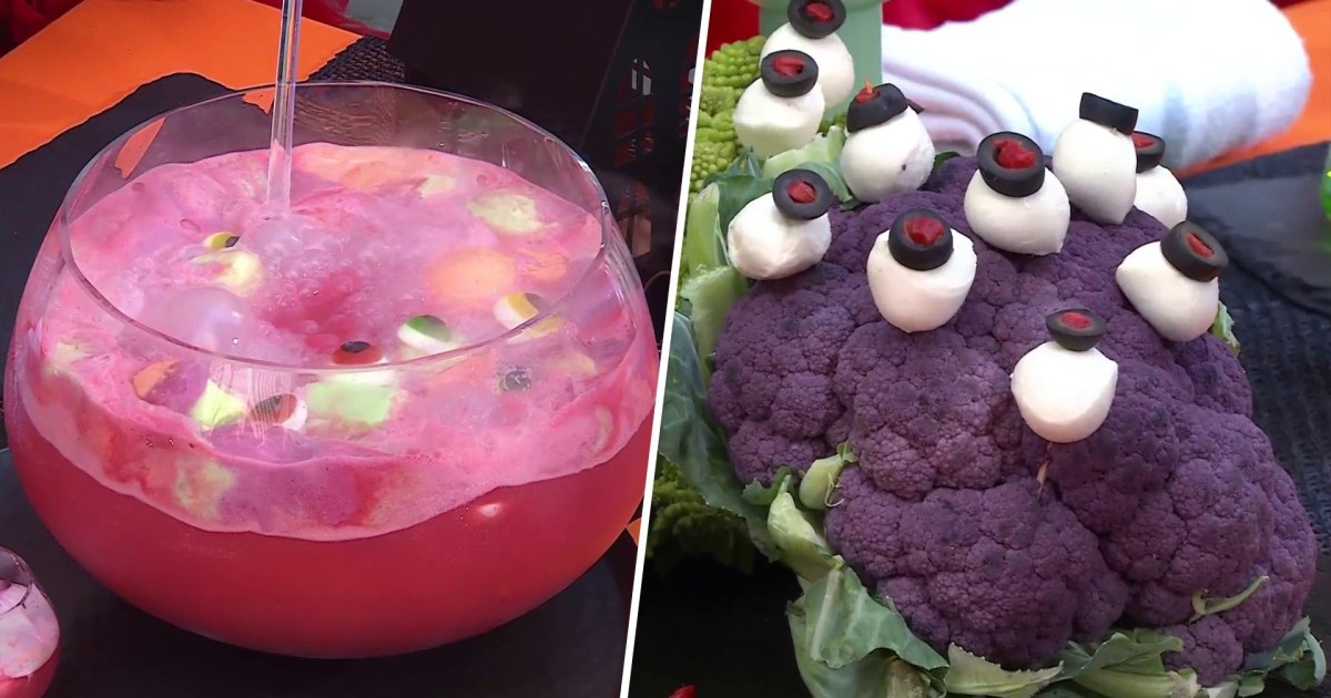 Creepy cocktails and spooky snacks for your Halloween party
