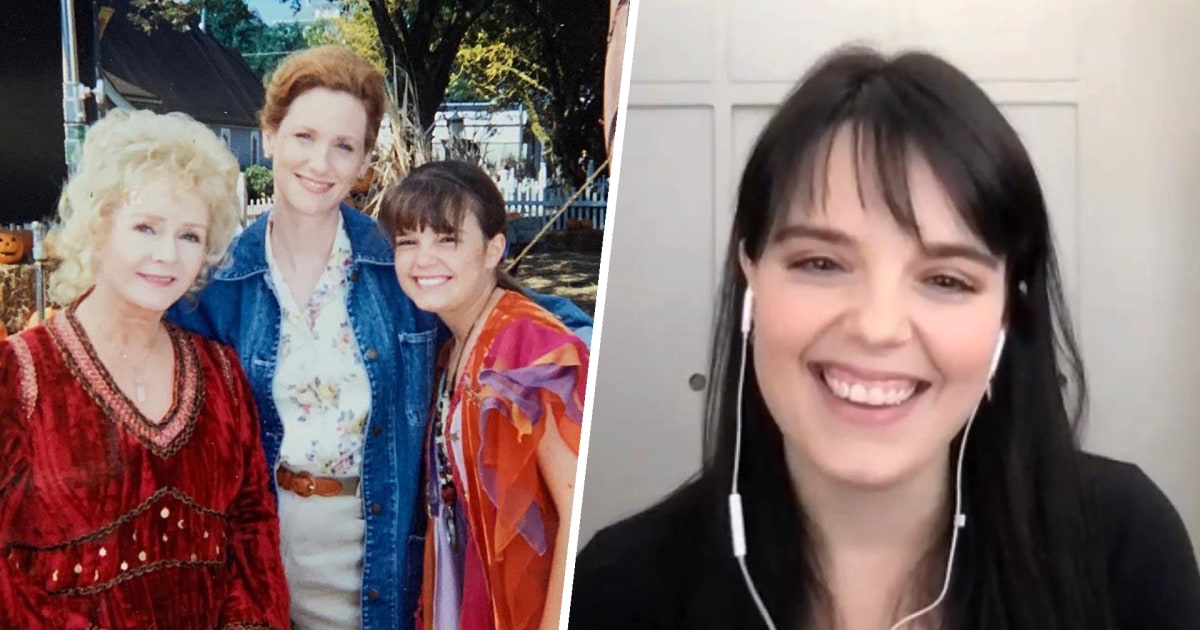 Kimberly J. Brown on shooting favorite ‘Halloweentown’ scene with ...