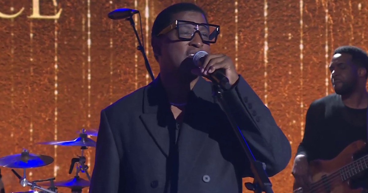 Babyface performs his classic song ‘Whip Appeal’ on TODAY