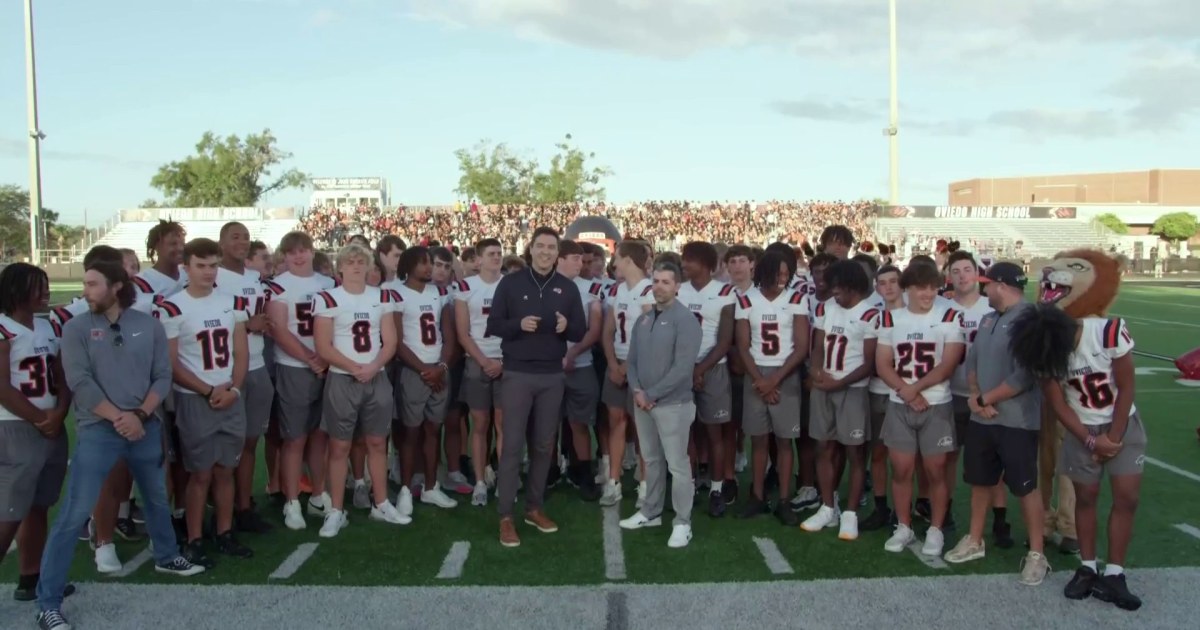 Football coach celebrates 100 years of Oviedo High School