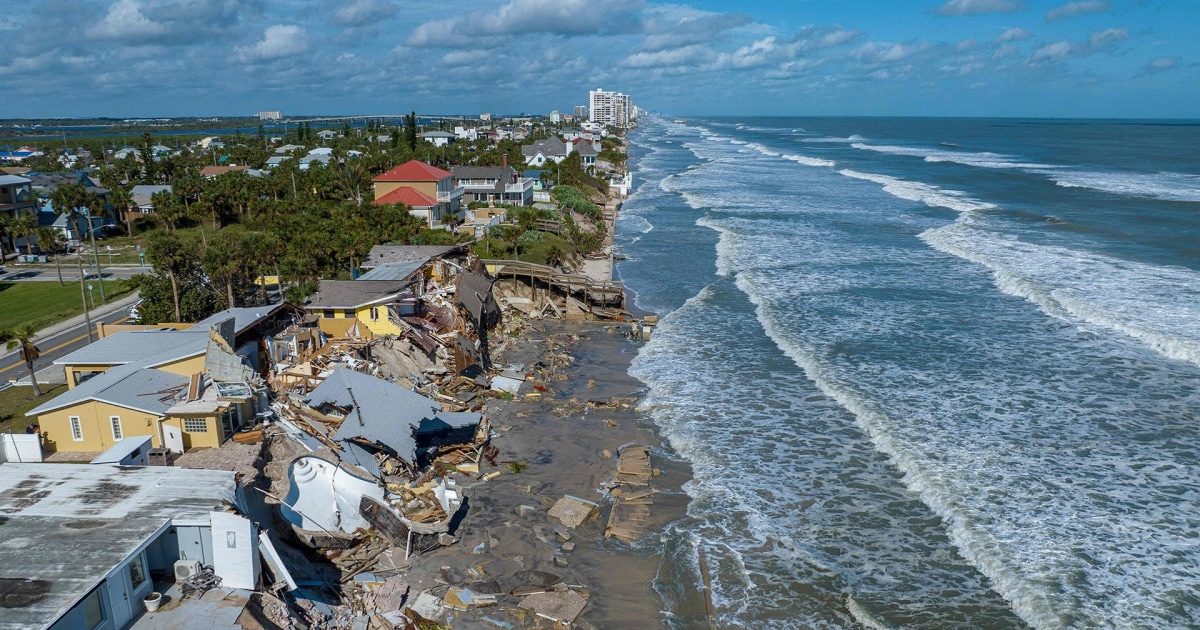 Hurricane Nicole remnants carve path of destruction up East Coast