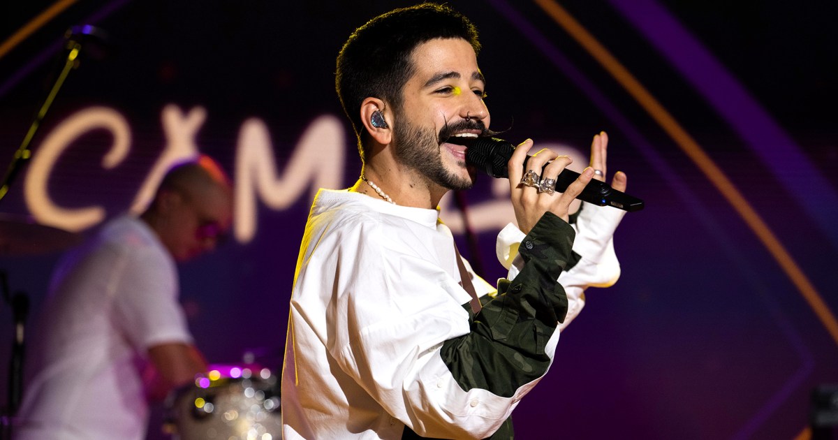 Camilo performs Telemundo World Cup song ‘Aeropuerto’