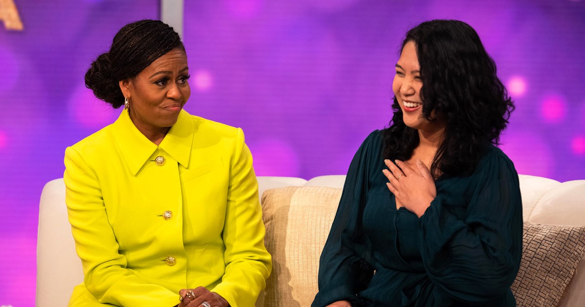 Woman meets Michelle Obama after sharing cancer journey