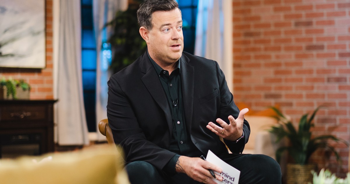 Carson Daly shares how panic attacks impacted his ability to travel