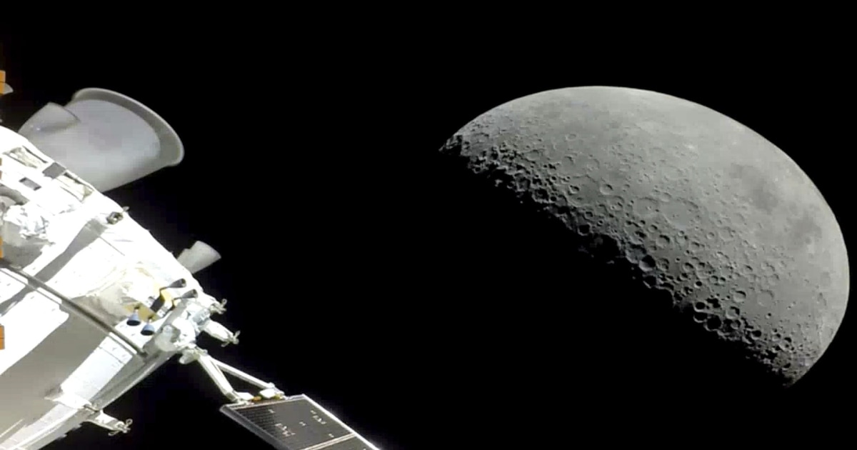 See the stunning new images captured by NASA’s Orion capsule