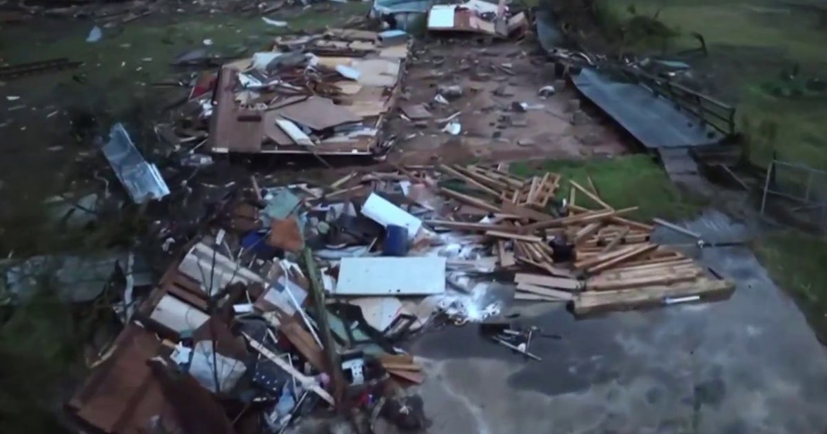 Rare outbreak of December tornadoes sweeps across the South