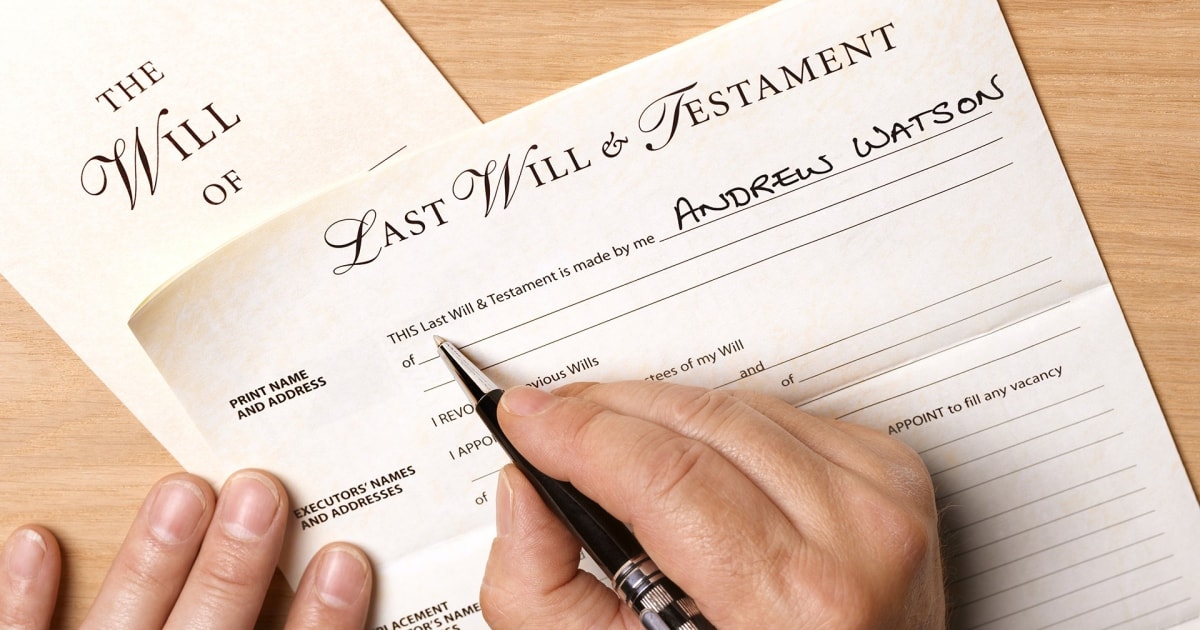 Writing a will and buying life insurance: What you need to know