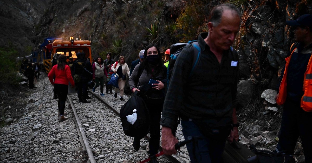 Tourists trapped at Machu Picchu speak out amid Peru protests