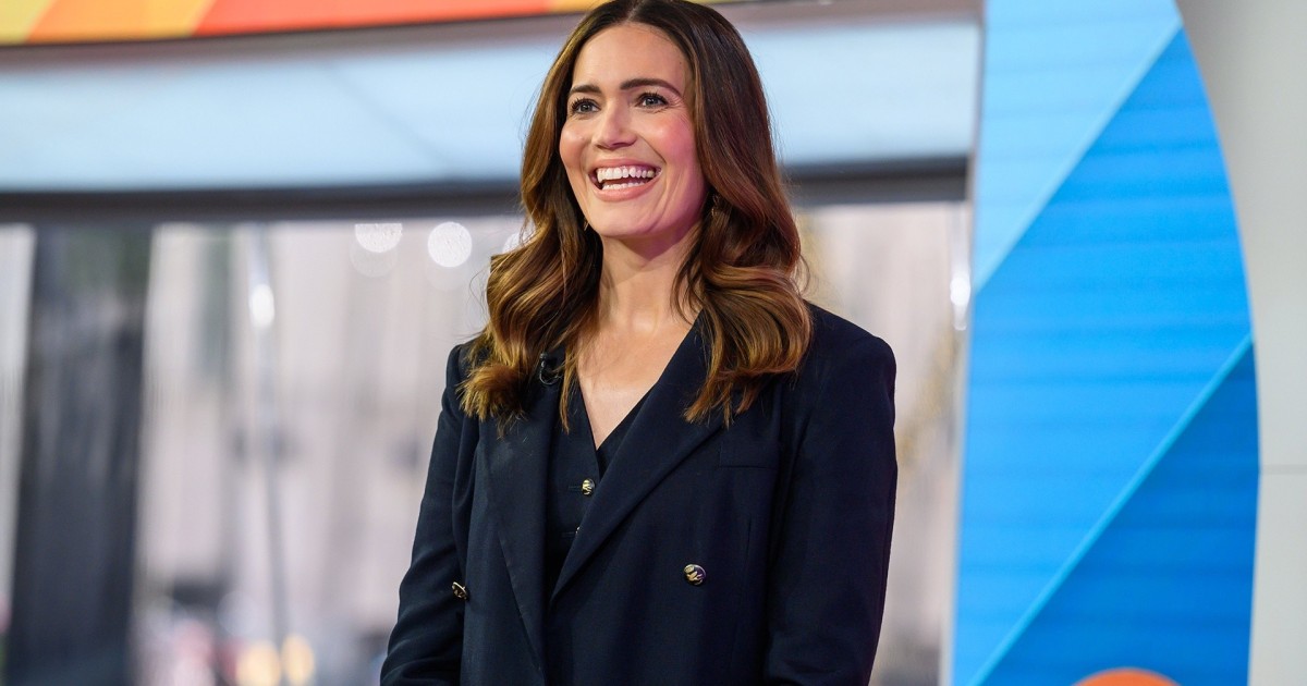 Mandy Moore is all smiles in Christmas pictures with her family