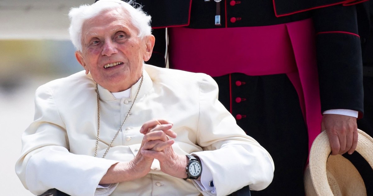 Retired Pope Benedict’s health takes a turn for the worse