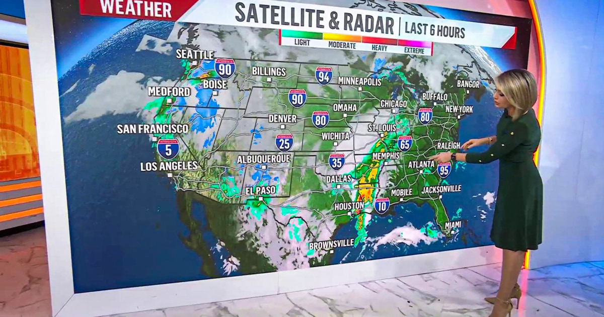 New Year’s Eve forecast: Wet and rainy start for 2023