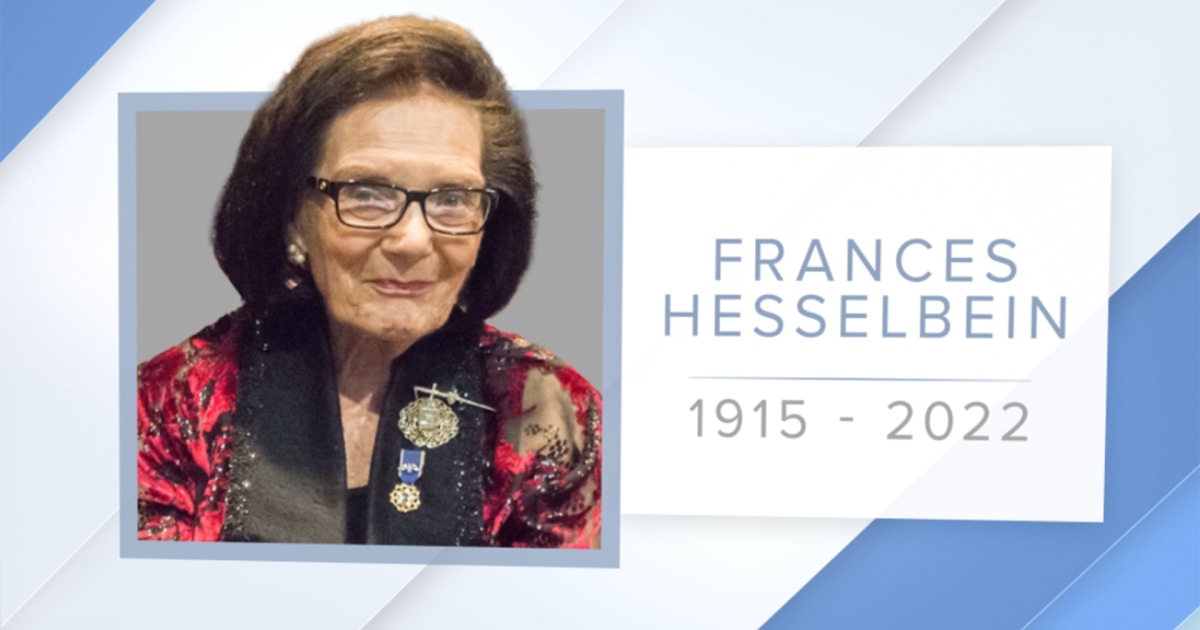 Frances Hesselbein, revolutionary Girl Scouts leader, dies at 107