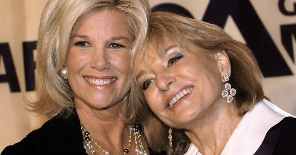 Joan Lunden remembers advice she received from Barbara Walters