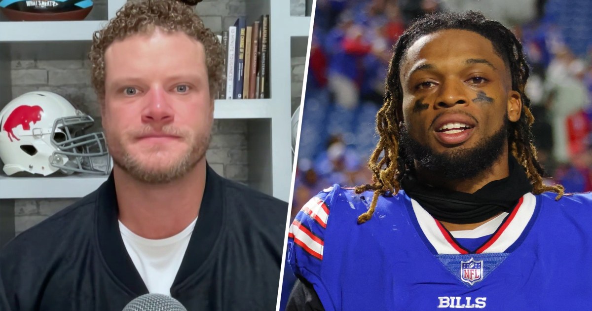 It was ‘complete silence’ when Damar Hamlin collapsed: Eric Wood