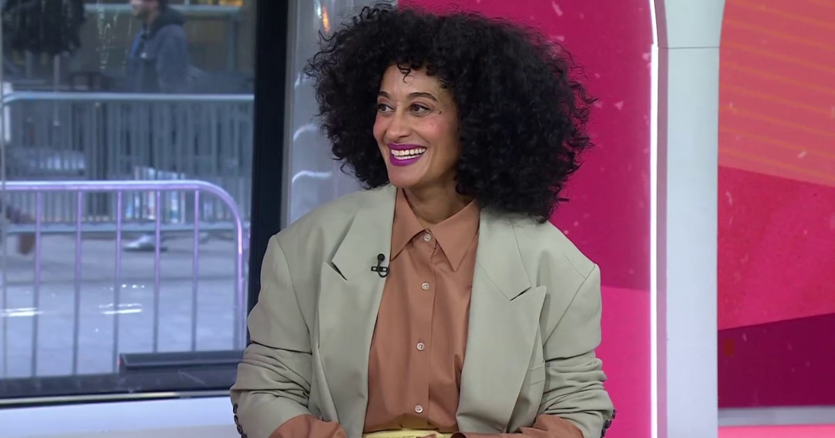 Tracee Ellis Ross announces new blow dryer, life in her 50s