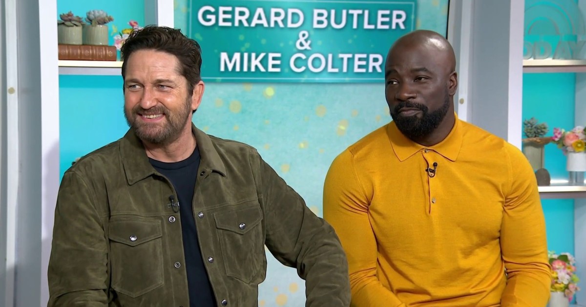 Gerard Butler and Mike Colter talk new ‘Plane’ movie