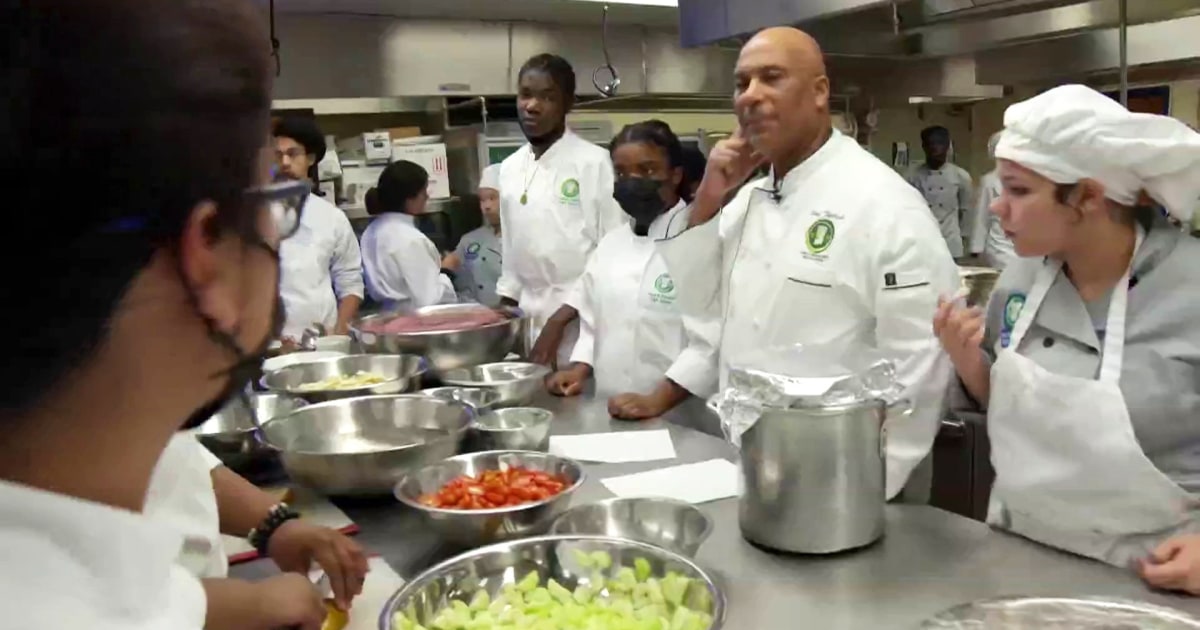 How a culinary program is helping students work in high-end restaurants