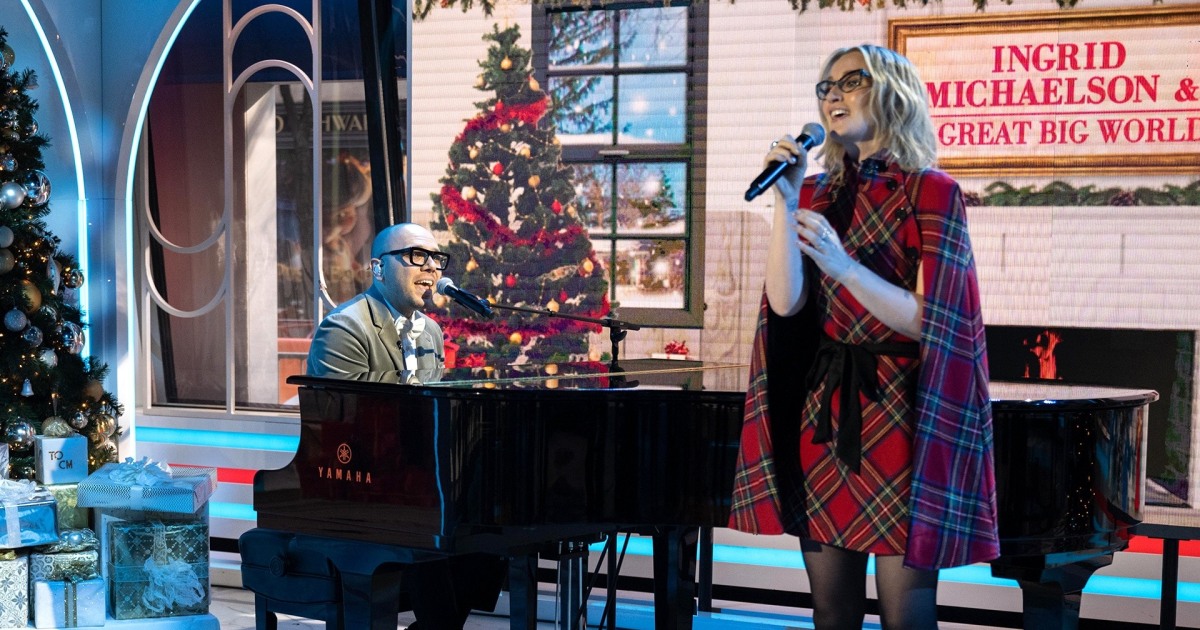 See Ingrid Michaelson, Ian Axel perform ‘It’s Almost Christmas’