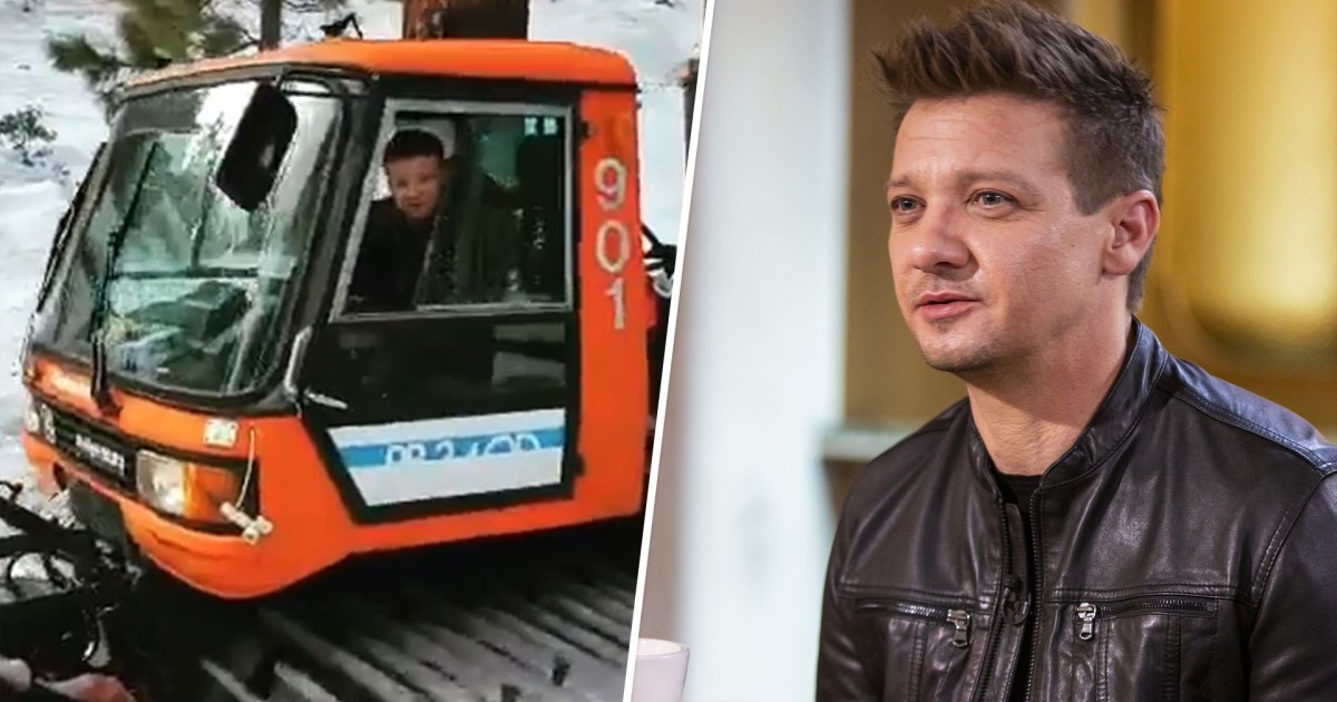 Jeremy Renner was trying to stop snowplow from crushing nephew