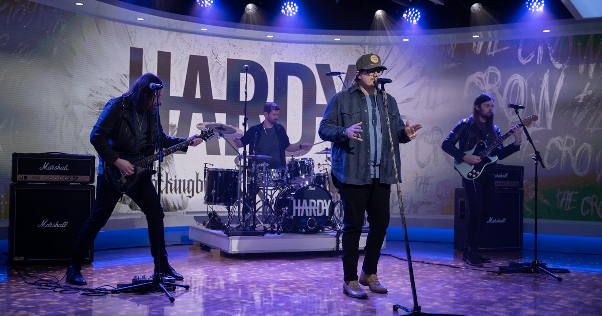 Hardy talks new album, performs ‘Screen’ live on TODAY