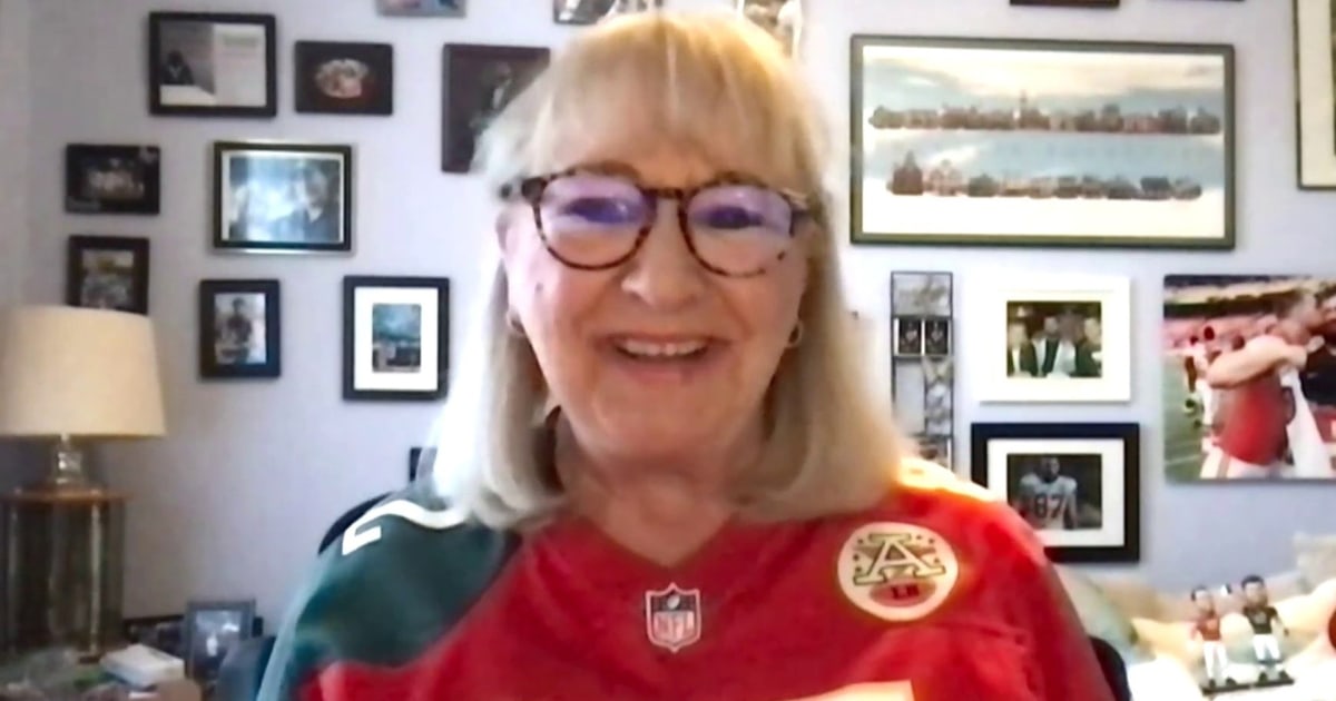 Donna Kelce talks having 2 sons play each other in Super Bowl