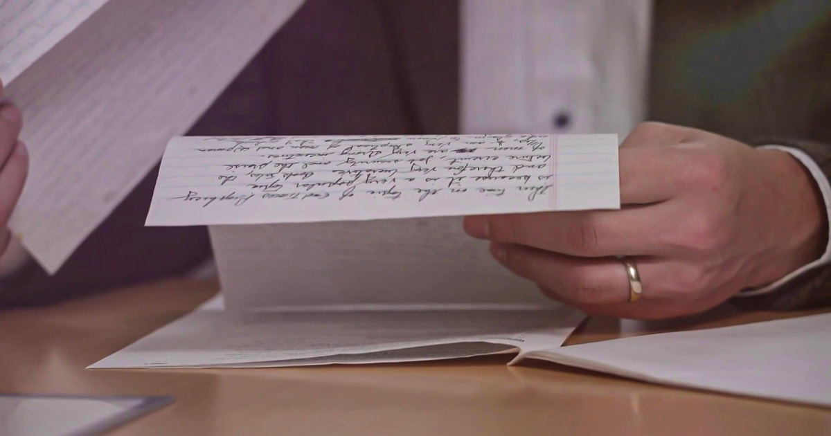 Father creates ‘legacy letter challenge’ after finding late dad’s note