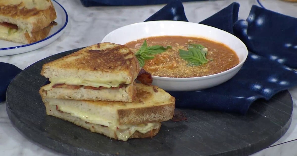 Tomato soup and grilled cheese: Get the comfort food recipe!