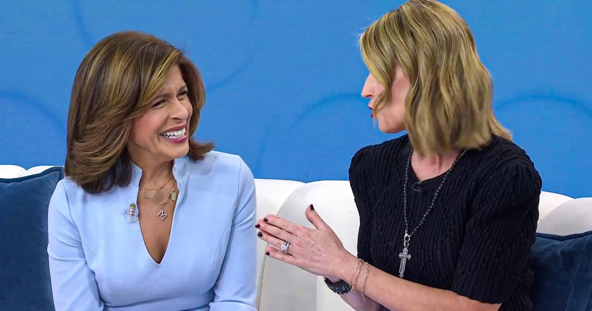 Hoda trusts Savannah and Jenna to choose a partner for her