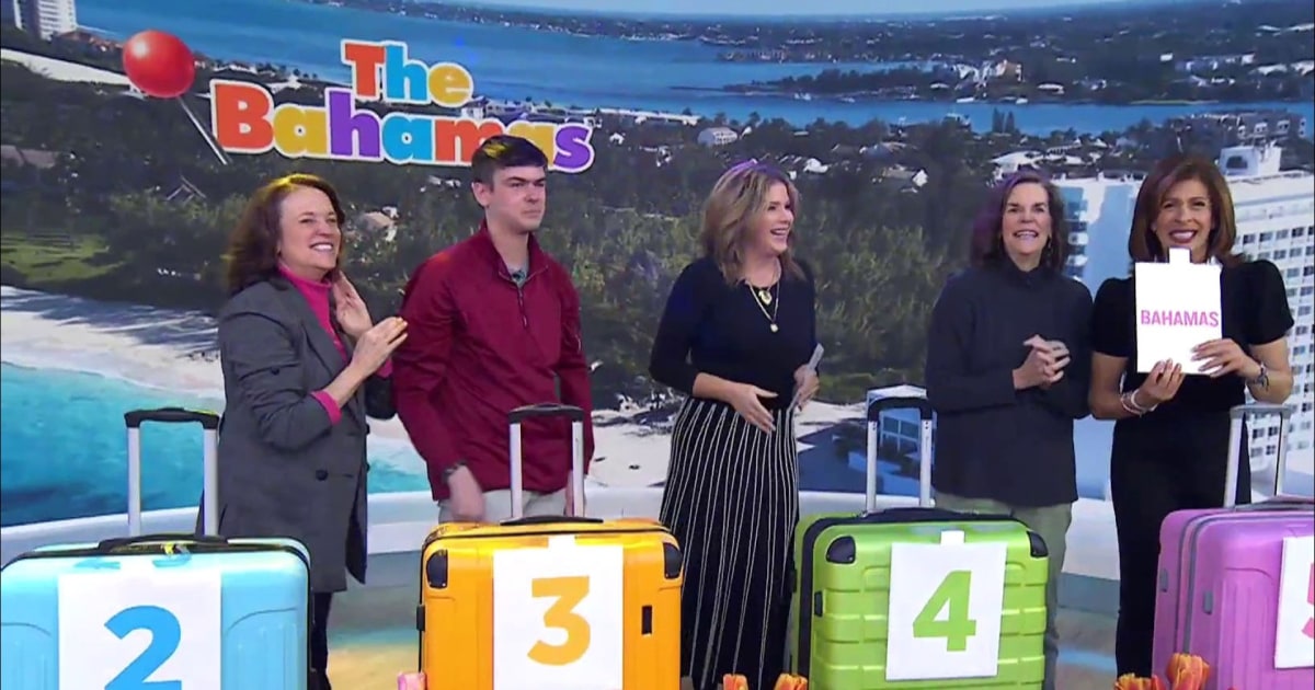 TODAY fan plays Spring Fling Getaway and wins a trip to the Bahamas