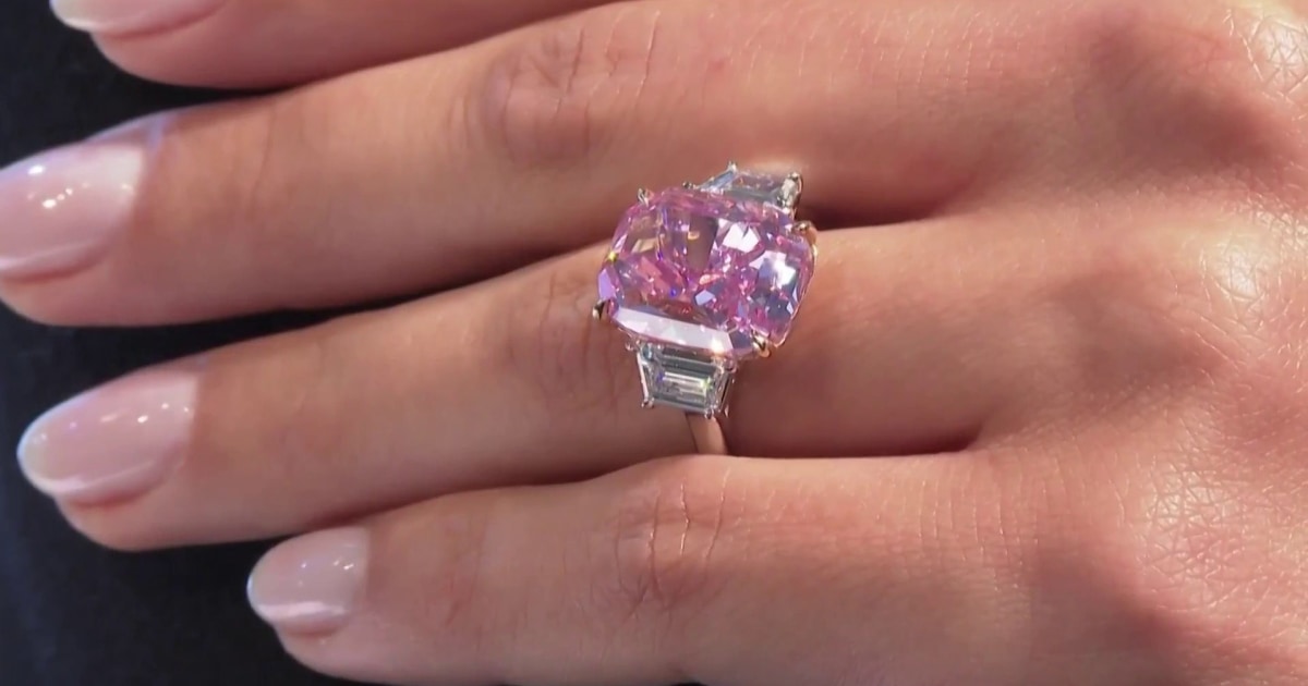 The Eternal Pink diamond could fetch $35 million at auction