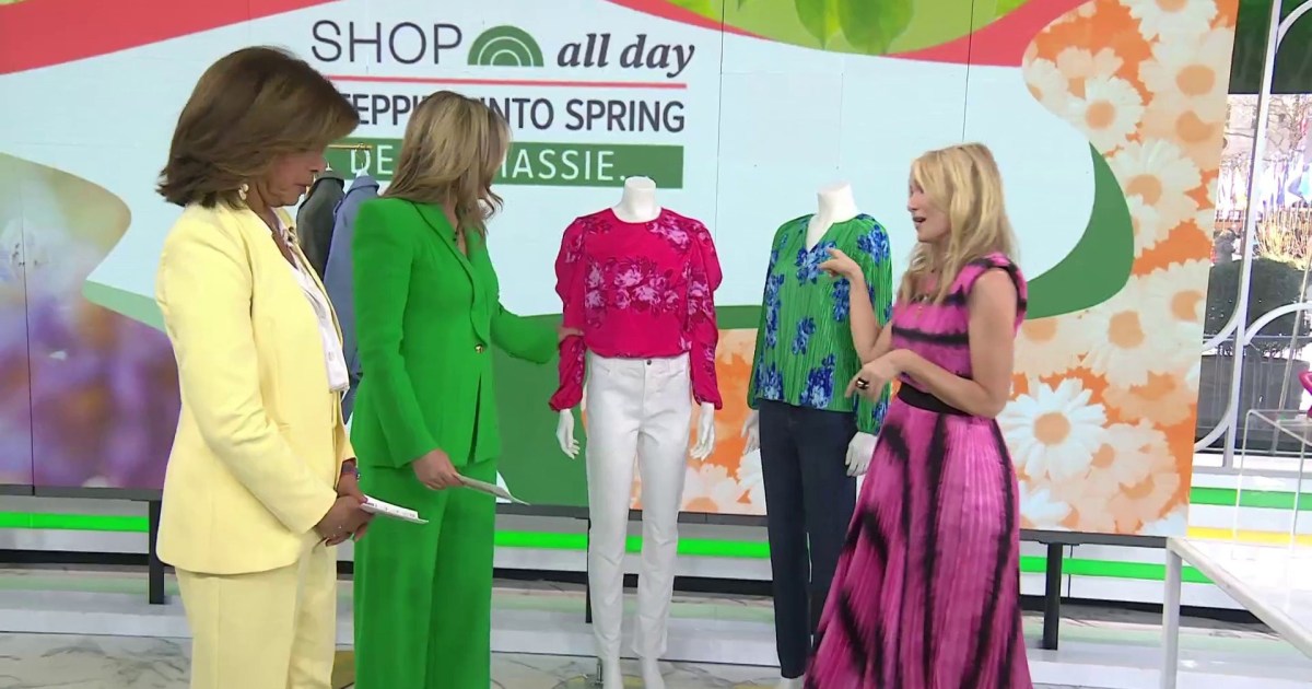 What fashion styles and colors are trending for spring?