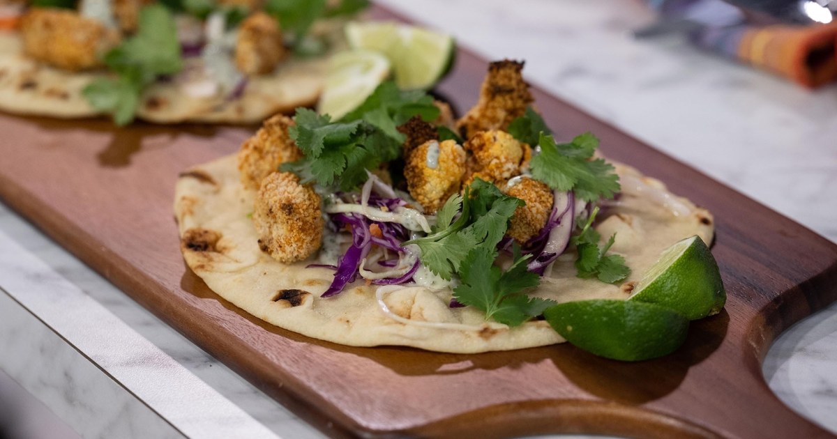 Try these plant-based tikka tacos for a flavorful vegan meal