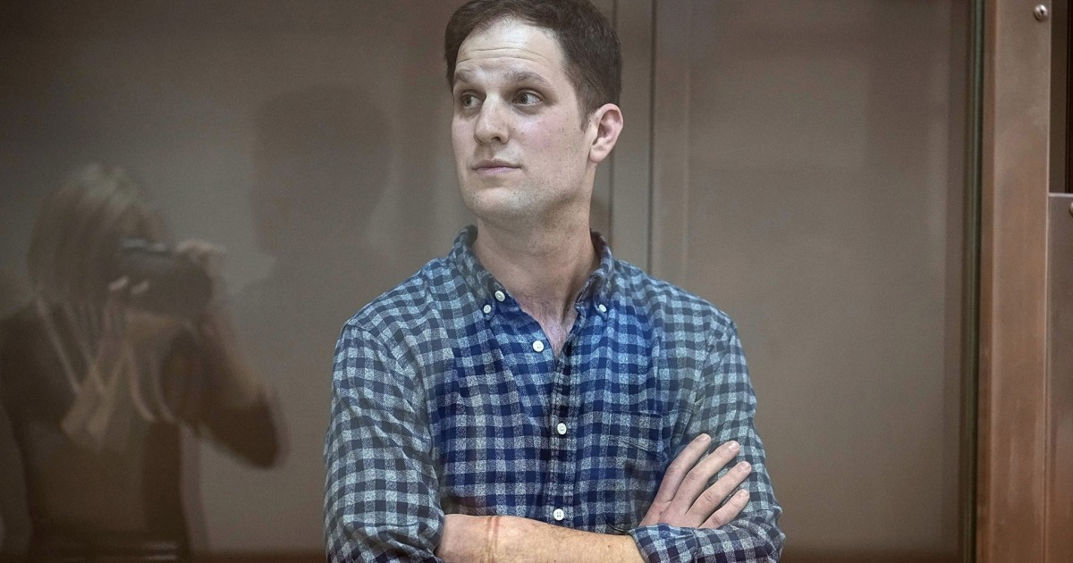 WSJ reporter Evan Gershkovich appears in Russian court