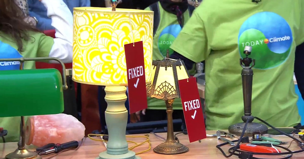 TODAY showcases growing trend of repair clinics that avoid waste