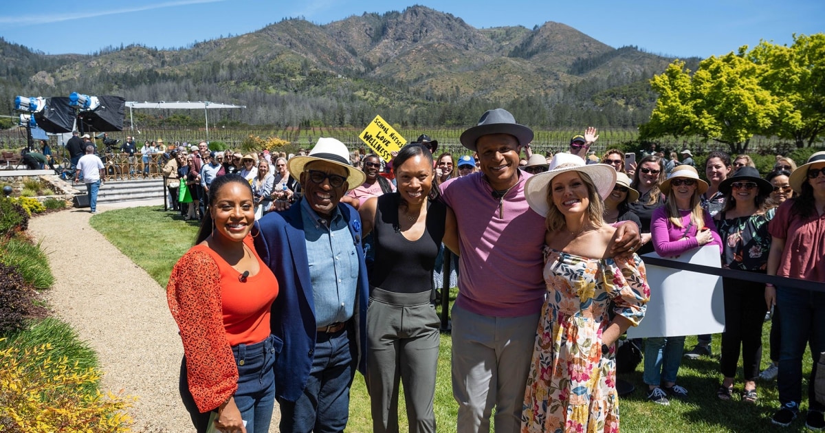 Allyson Felix leads 3rd Hour of TODAY with positive affirmations