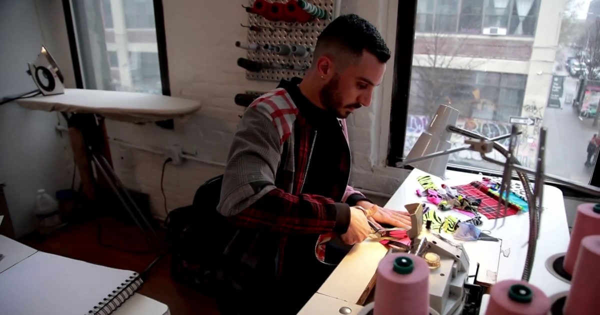 How this designer uses scraps to create sustainable fashion