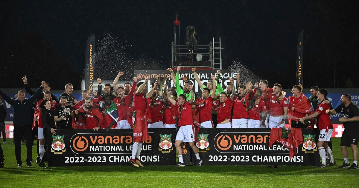 Wrexham team earns league promotion after storybook win