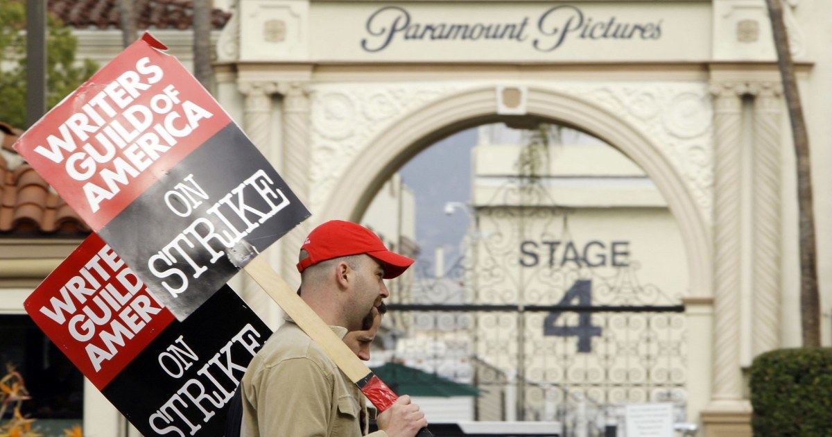 Hollywood writers prepare to strike for AI regulation, streaming