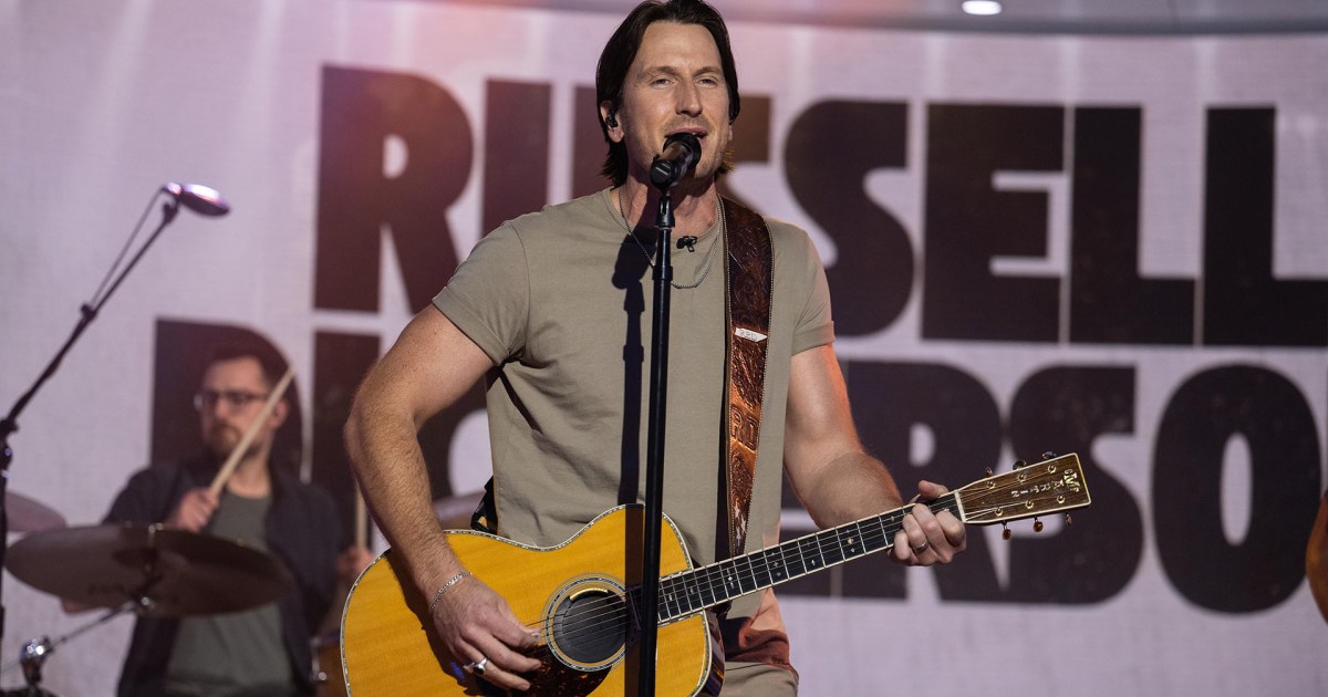 Russell Dickerson performs “God Gave Me A Girl” live on TODAY